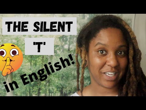 When is T Silent in English?