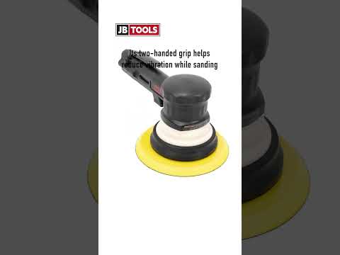 M7 Pneumatic Random Orbital Sander Two-Handed with 6” Sanding Pad (SKU: QB-58602)
