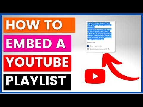 How To Embed A YouTube Playlist?