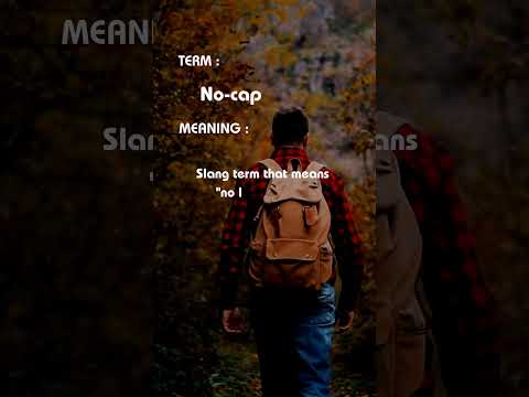 What does No-Cap mean? #manosphere #strength #motivation