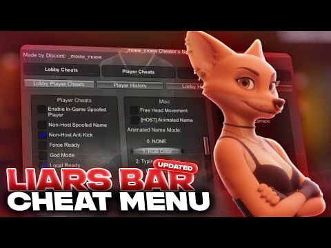 *UPDATED* Liar's Bar - Best Cheat Menu | FREE Download | Many Functions