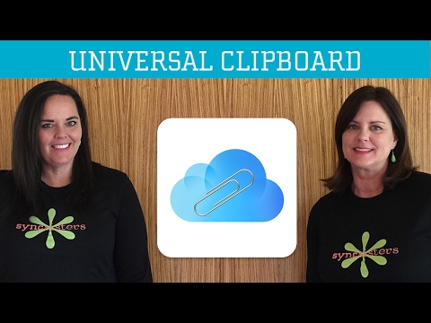 Mac Sierra Universal Clipboard