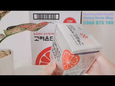 Vitamin C 1000 Korea Eundan Chính Hãng Hàn Quốc | Damoa Korea Shop
