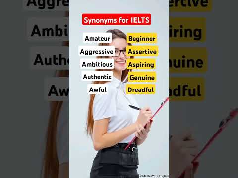 Synonyms for IELTS #english #learn #ieltsvocabulary