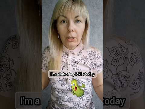 To be a bit of a pickle - what does it mean?