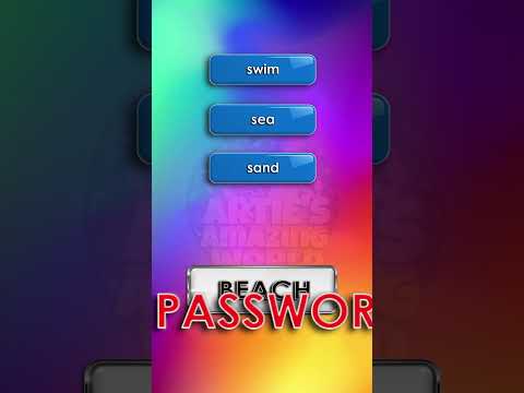 THE PASSWORD GAME | WORD PUZZLE