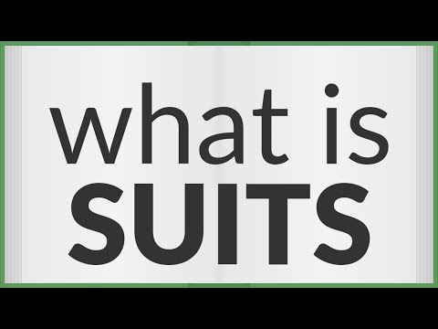 Suits | meaning of Suits