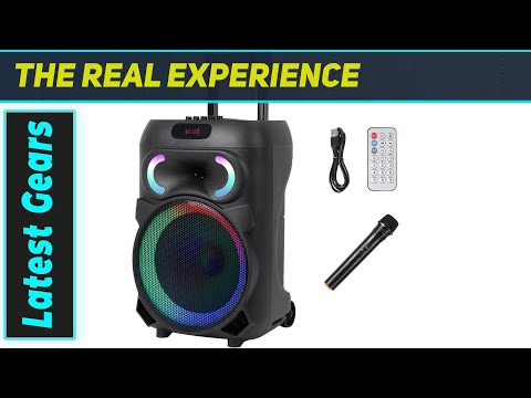 Best Kripyery Portable PA Speaker for Karaoke & Parties!