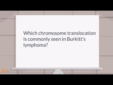 Which chromosomal abnormality is associated with Burkitt's lymphoma?