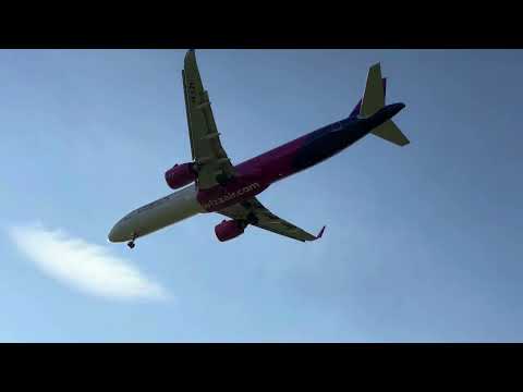 Krakow Airport landing - 11.08.2023