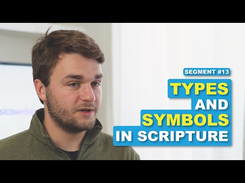 Stop and think.... Types and Symbols in Scripture (The Bible)