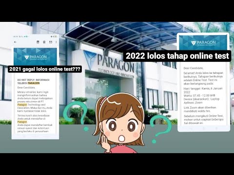 Pengalaman Assesment Test PT Paragon Technology and Innovation 2022