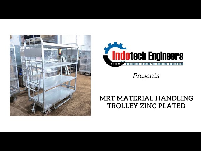 INDUSTRIAL TROLLEYS - Plastic Part Dispatch Trolley Manufacturer from ...