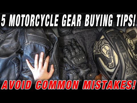 5 Tips for Buying Motorcycle Gear!