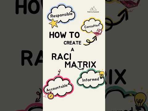 Create a RACI Matrix in 5 Easy Steps