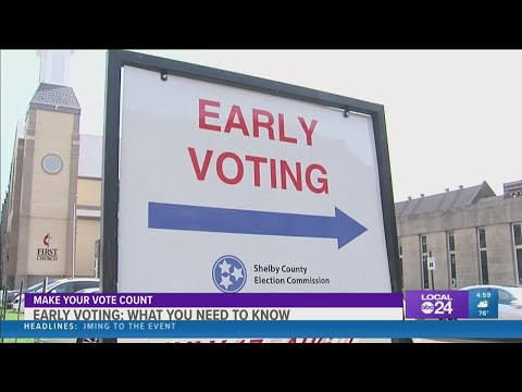 Early Voting begins Wednesday in Tennessee