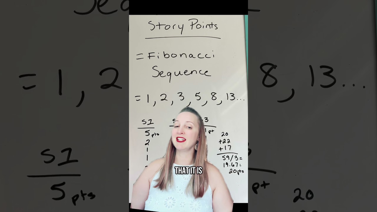 Story Points vs Fibonacci Sequence #scrummother #scrummaster #scrum #agile #moveyourownneedle