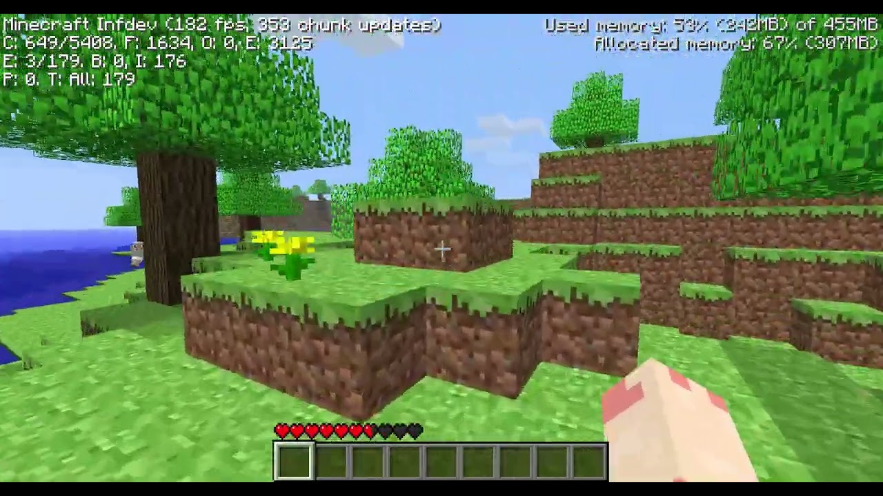 Minecraft Java Edition Infdev 20100630