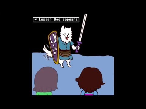 Steam Community :: Video :: lesser dog woes: undertale comic dub