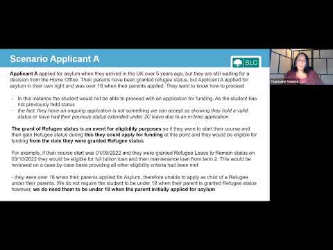 Scenarios: Dealing with common problems when applying for student finance