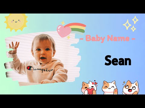 SEAN | Sean name meaning | Boy Name Meaning | The Lord is gracious, God’s gracious g (2023)