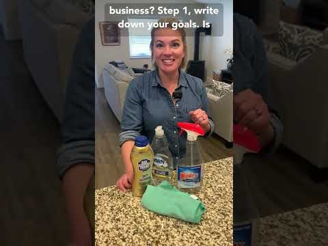 How to Start a Cleaning Business STEP 1 🧽💰