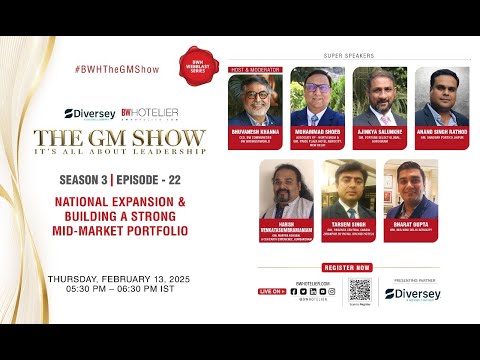 LIVE: Watch Diversey BW HOTELIER The GM Show Season 3 Episode 22