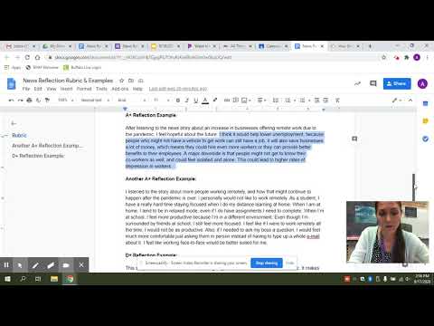 News Report Example