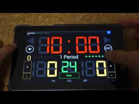 Scoreboard app for Basketball