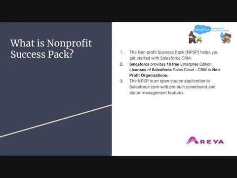 Introduction to Salesforce Non Profit Success Pack (NPSP)