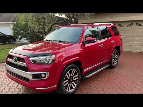 17 TOYOTA 4RUNNER LIMITED V-6 NAV COOLED/HTD LEATHER BLUETOOTH XM BACK-UP CAMRA 1 FL OWNER!