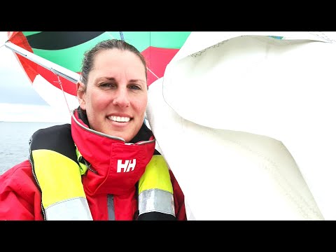 GERMANY AHEAD! Arriving Heiligenhafen with a Super Wet Spinnaker! #35