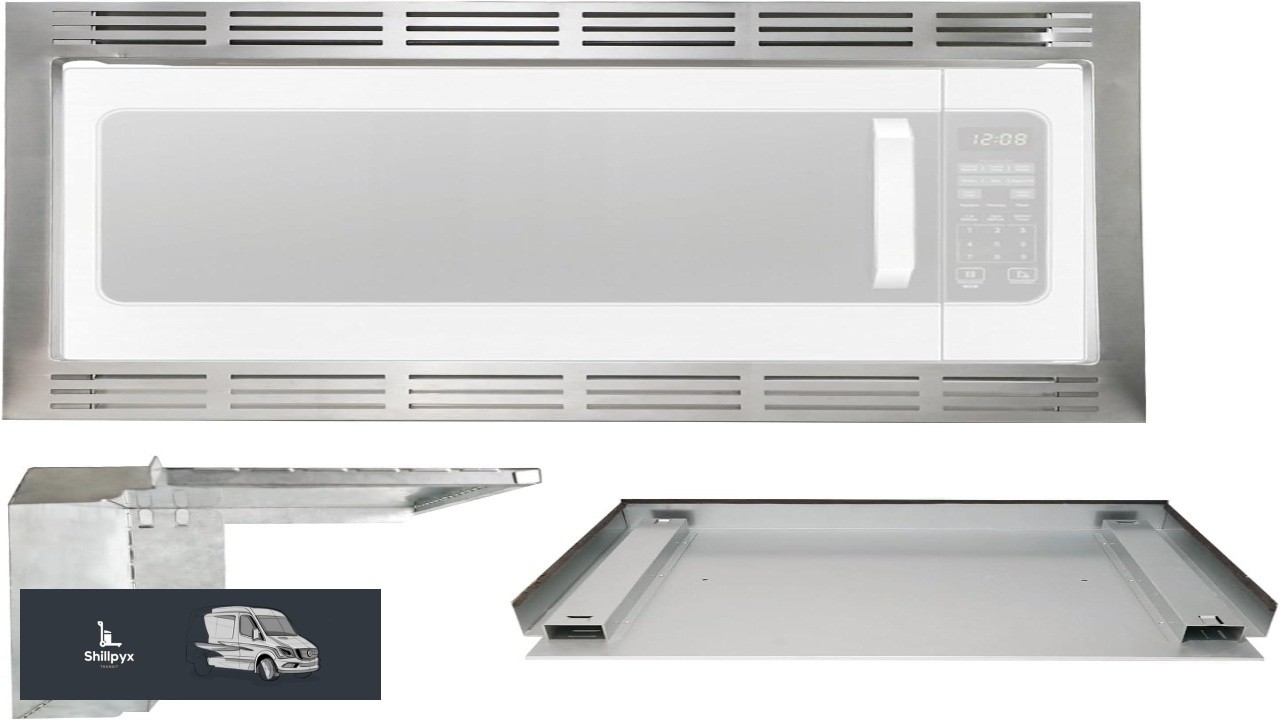 NN TK922SS 27 inch Microwave Trim Kit 27 Inch Stainless Steel Microwave Trim Kit
