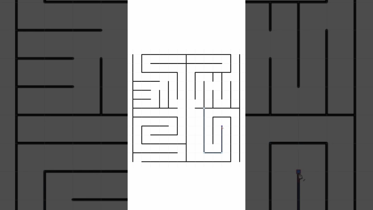 no clue what this one is #maze #drawing #satisfying #affinitydesigner2