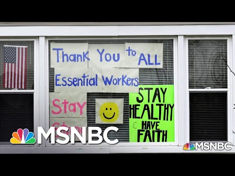 Health Care Workers Read Notes Thanking Them | The Last Word | MSNBC