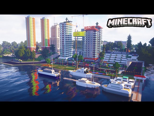 Minecraft Modern City Minecraft Map