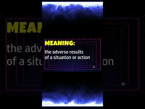 What Does 'FALLOUT' Mean ? #wordmeaning #ytshorts #vocabjab