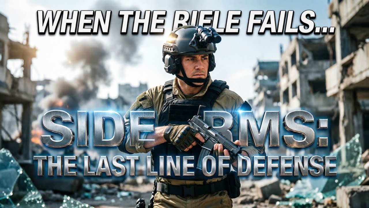The Role of Sidearms in Modern Combat | Backup Weapon That Saves Lives