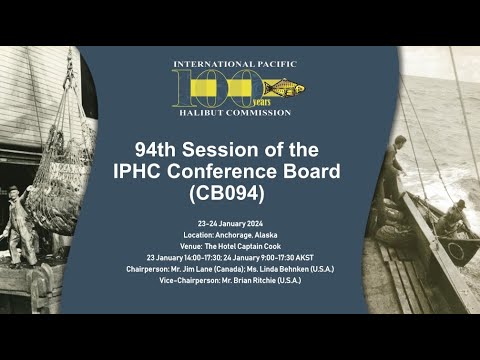 94th Session of the IPHC Conference Board CB094 Day 3