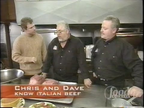 Bobby Flay visits Al's Beef in Chicago 1992