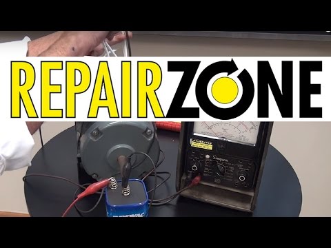 Identifying a 9 Lead WYE Connection on an AC Electric Motor