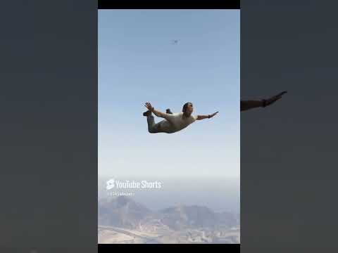 GTA 5: Cheat Code To Glide through the Sky! #gta5 #gta
