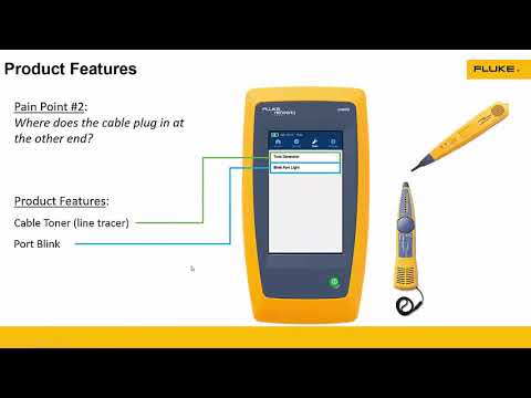 Fluke Networks: Live Demo of the LinkIQ Cable + Network Tester