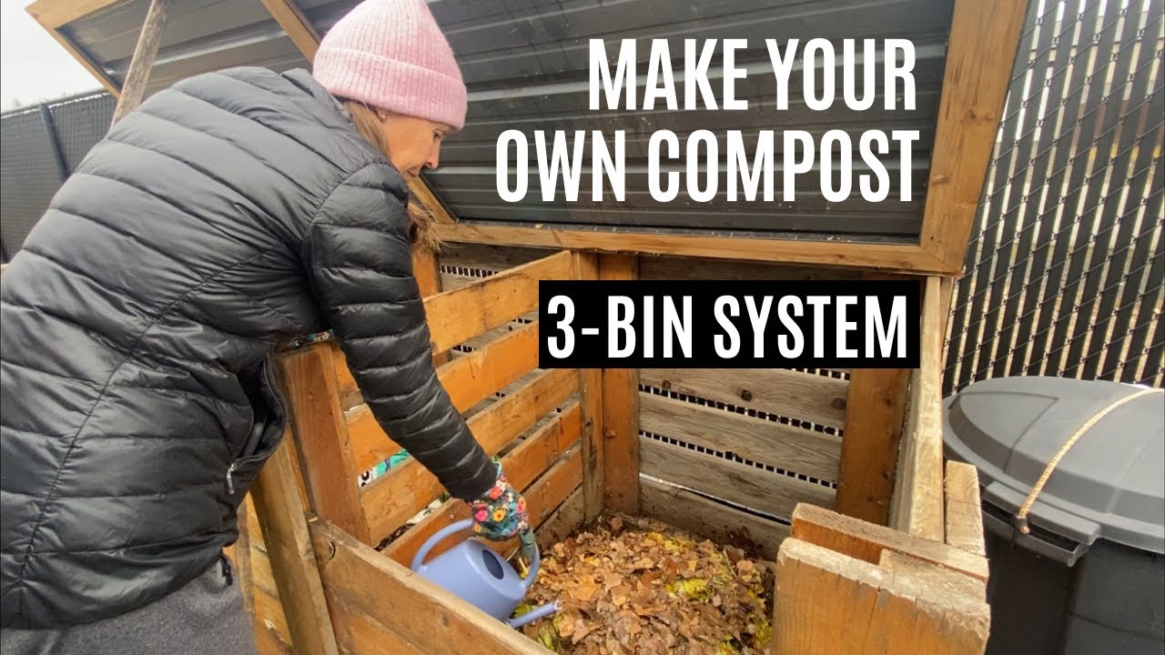 Composting Made Easy | Three Bin Compost System