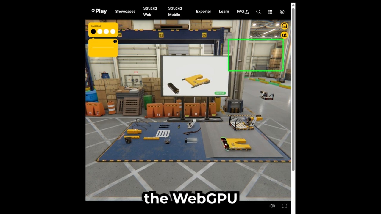 Unity 6 NEW WebGPU Free Demo Project - Factory Training