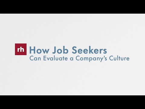 How Job Seeker Can Evaluate a Company's Culture