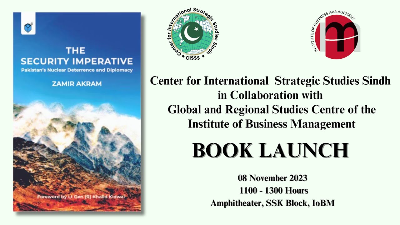 Book Launch of Ambassador Zamir Akram