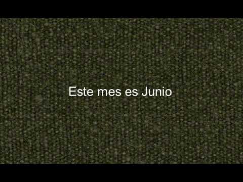 How to say This Month Is June in Spanish