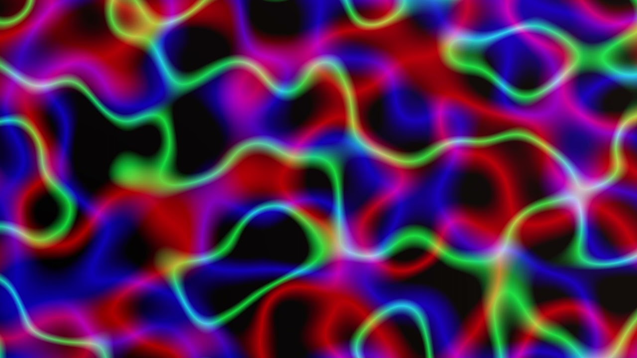 Royalty Free Template Abstract Neon Lights Animation Background Loop