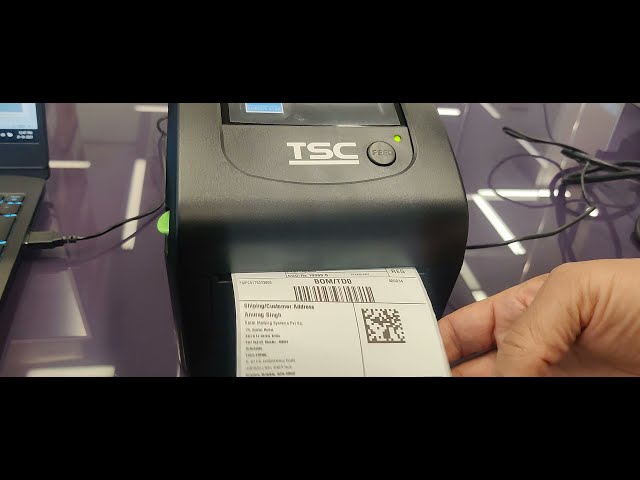 Desktop Barcode & Label Printer - Tsc Label Printer Wholesale Trader ...